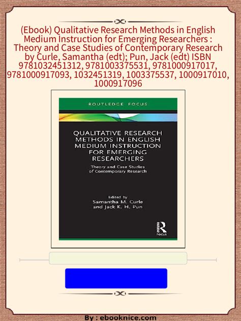 Instant Download Ebook Qualitative Research Methods In English Medium