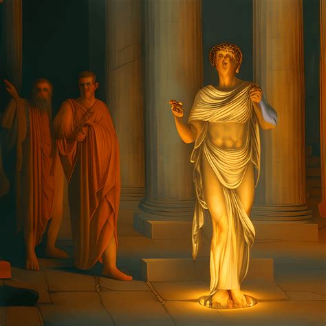 The Oracle Of Delphi Telling A Prophecy · Creative Fabrica