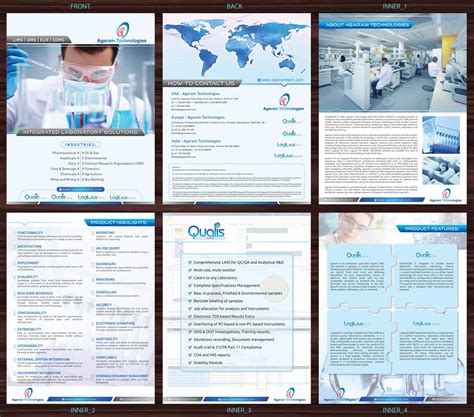 Elegant Playful Laboratory Brochure Design For A Company By Sbss Design 5376590