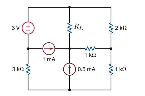 solved find rl for the maximum power transfer and the