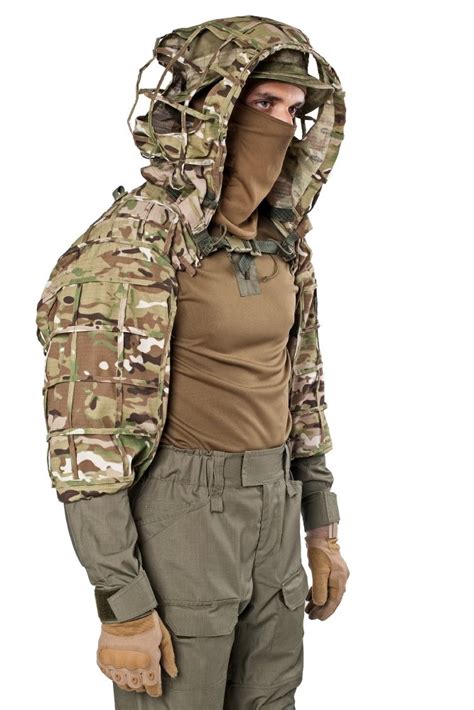 Giena Tactics Ghillie Suit Scorpion Russian Sniper Coats Viper Hoods ...