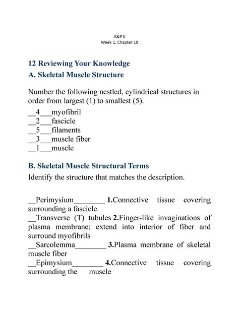Week 1 Chapter 10 Number 12 Lab A P II Week 1 Chapter 10 12 Reviewing Your Knowledge A Studocu