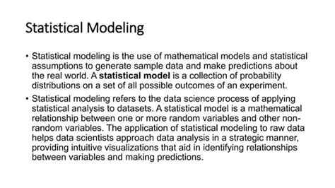 Statistical Inference For Development Statistical Modelpptx