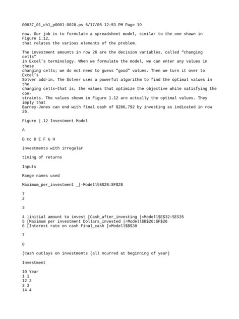 Extracted Text Pdf Microsoft Excel Spreadsheet