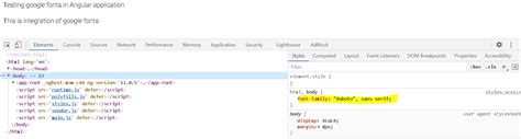 ReactJS How To Add Google Fonts Library Example