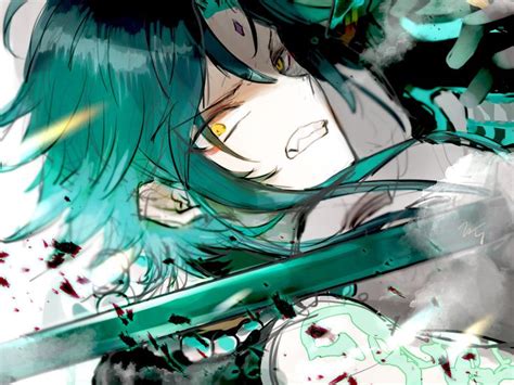 ปักพินโดย Sharah880 ใน Gemshin Impac ศิลปะคาแรคเตอร์ เจ้าชายอสูร ศิลปะ