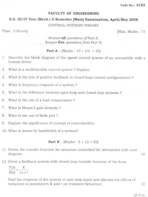 Pdf Control Systems Theory Sem Ii Main Dokumentips