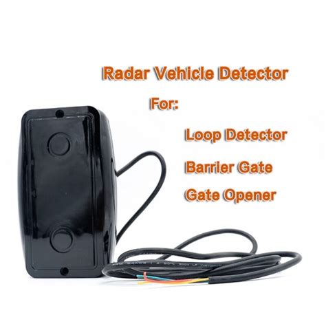 Ir 레이더 차량 감지기 센서 신제품 출시 게이트 배리어 오프너 모터 엔진용 교체 가능 안전 루프 감지기 스마트 카드 시스템