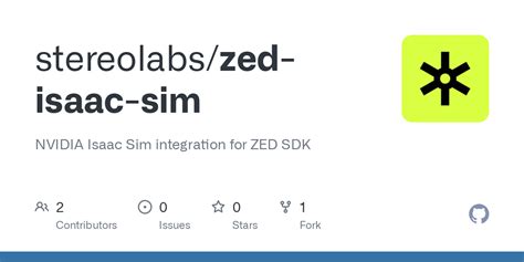 Github Stereolabszed Isaac Sim Nvidia Isaac Sim Integration For Zed Sdk