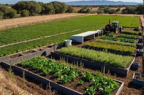 Premium Photo Circular Crop Fields Aerial View