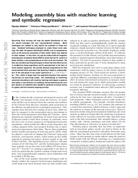 pdf modeling assembly bias with machine learning and symbolic regression