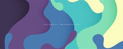 Premium Vector Abstract Colorful Shape Background Dynamic Concept Design Vector