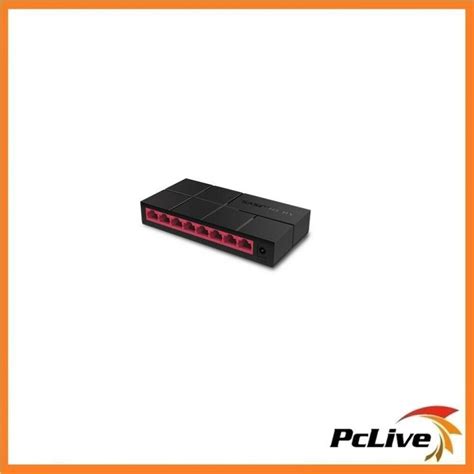 Mercusys MS108G 8-Port 10/100/1000 Mbps Desktop Switch Green Ethernet ...