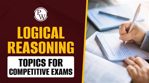 Logical Reasoning Topics For Competitive Exams PW Store