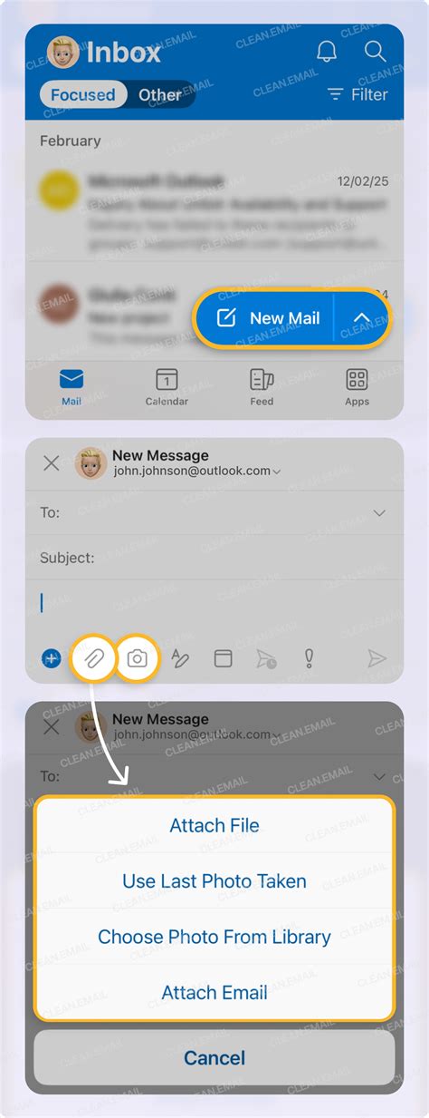 How To Add Attachment To Email On Iphone Photos And Files