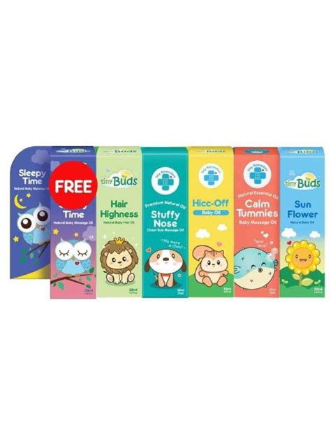 Tiny Buds Bestselling Oils Collection Edamama