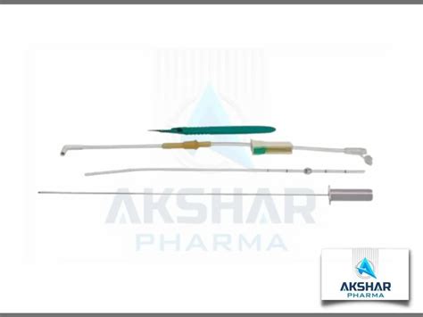 Straight Single Plastic Peritoneal Dialysis Catheter Size 8 Fr For