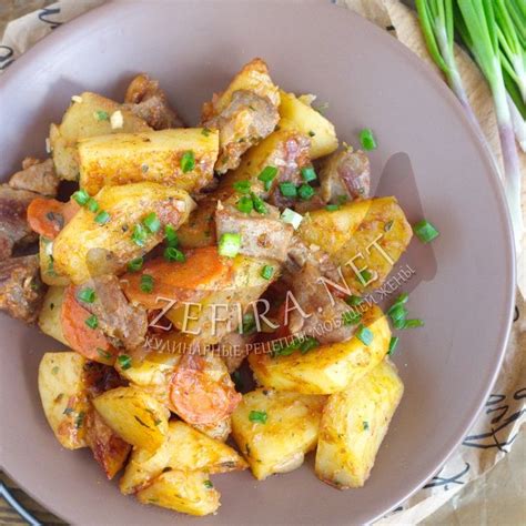 Жаркое из свинины с картошкой Кулинарные рецепты любящей жены Рецепт Еда Свинина Рецепты еды