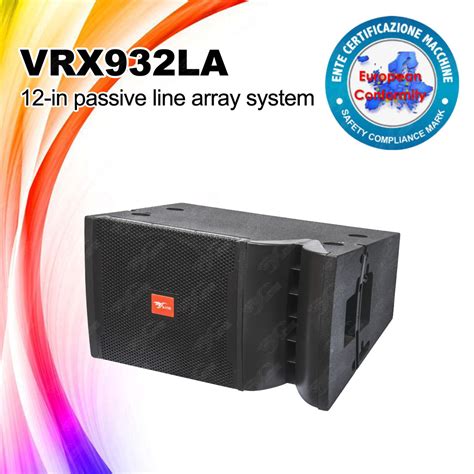 Vrx La Inch Passive Line Array Speaker System China Line Array System And Line Array
