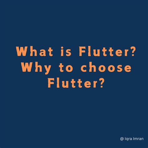Iqra Imran On Linkedin Flutter Flutterdevelopment Appdevelopment