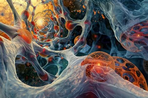 Premium Photo Develop An Abstract Representation Of Cellular Bea