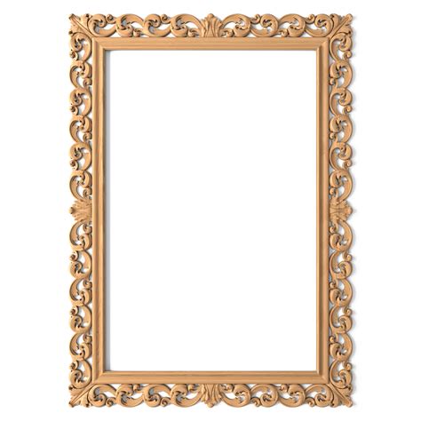 Classical Frame Mirror Antique Wood Picture Frame