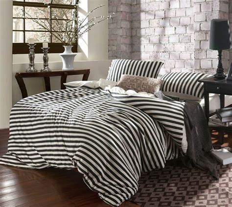 Best Images About Black And White Striped Comforter On Pinterest Twin Xl Bed Covers And
