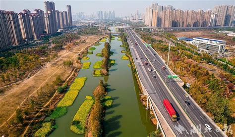 湖北日报：清淤治理，白沙洲青菱河变花园！