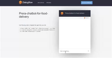 Created A Food Chatbot Using Nlp Prerana Pisal Posted On The Topic