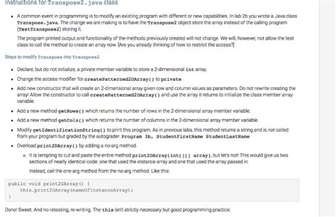 Solved Need Help Modifying My Code In Java A Little
