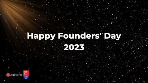 Happy Founders Day 2023 Algoworks Youtube