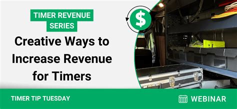 Timer Tip Tuesday Creative Ways To Increase Timer Revenue Runsignup