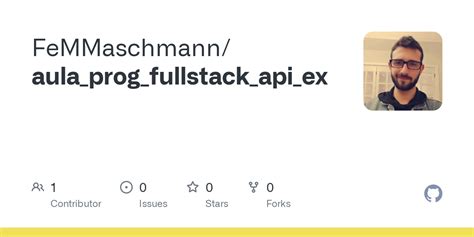 Github Femmaschmannaulaprogfullstackapiex