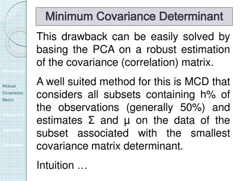Ppt Robust Pca In Stata Powerpoint Presentation Free Download Id474152