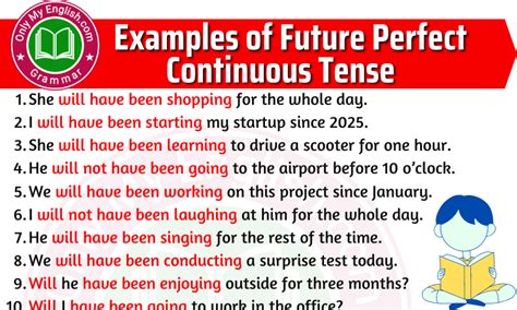 10 Examples Of Future Perfect Continuous Tense Sentences Design Talk