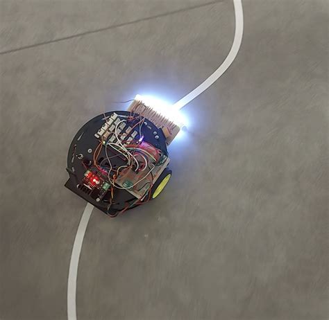Building A Line Following Robot Using A Microcontroller And LEDs Christopher Al Khawand Blog