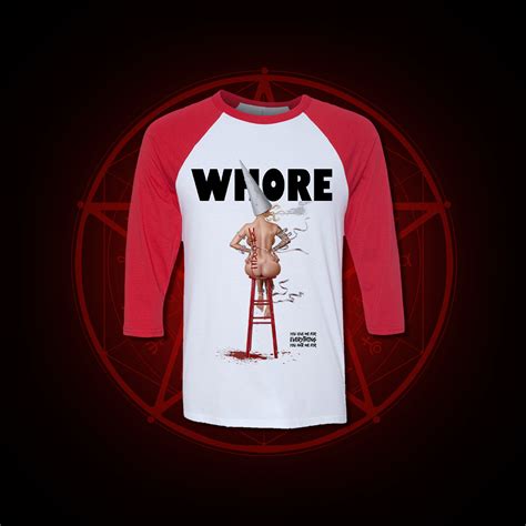 Whore Raglan In This Moment Official