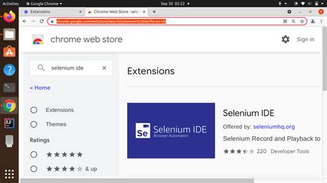 Setup Selenium Ide On Ubuntu