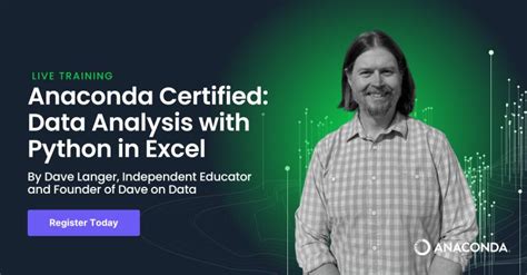 Dave On Data On Linkedin Anaconda Certified Data Analysis With Python
