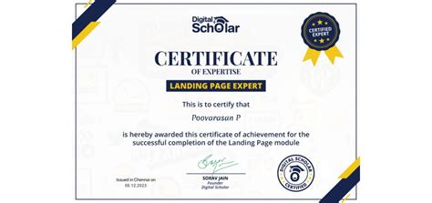 poovarasan poorasamy on linkedin landing page expert digital scholar