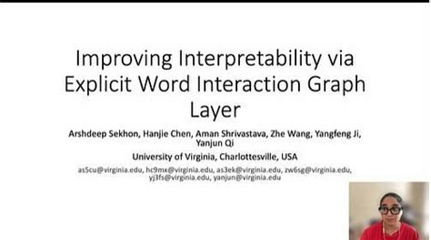 Underline Improving Interpretability Via Explicit Word Interaction