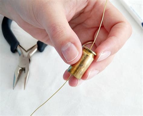 Diy Bullet Shell Casing Necklace Dans Le Lakehouse