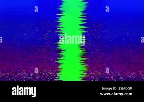 Digital Disruption A Visual Symphony Of Signal Chaos Stock Video