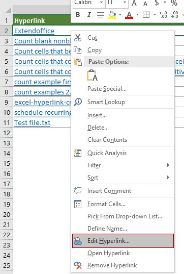 Excel Hyperlink Tutorial Create Change Use And Remove In Excel