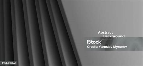 블랙 체적 플레이트 세련된 배경 3d 릴리프 디자인을 위한 현실적인 벡터 일러스트레이션 템플릿 공예에 대한 스톡 벡터 아트 및 기타 이미지 Istock