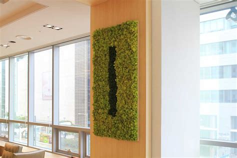 Project 공평저축플랜트월 플랜테리어 모스타일 마감재