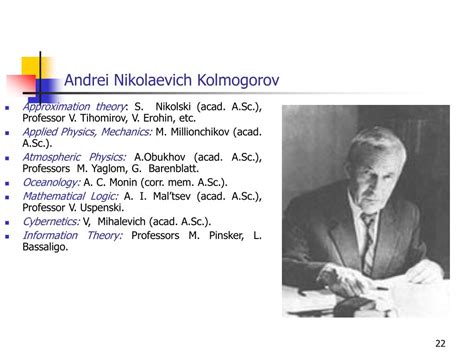 Ppt Andrei Nikolaevich Kolmogorov 1903 1987 Powerpoint Presentation Id 3640002