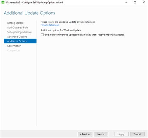 Setting Up Cluster Aware Updates On Server 2016 With Pre Staged Object Paul Arquette