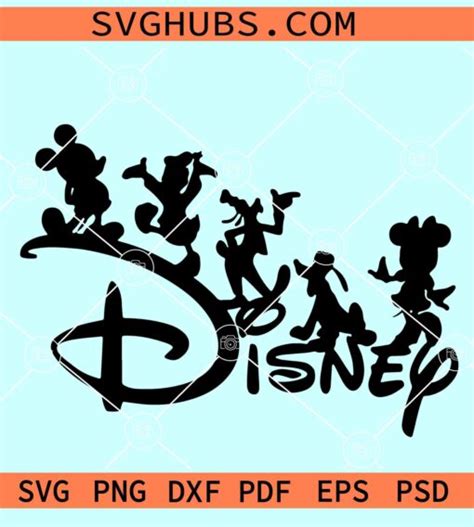 Mickey Mouse Shaped Disney Clipart Svg Mickey Mouse Disney Svg Cute