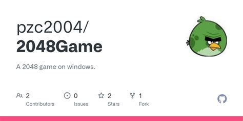 Github Pzc20042048game A 2048 Game On Windows